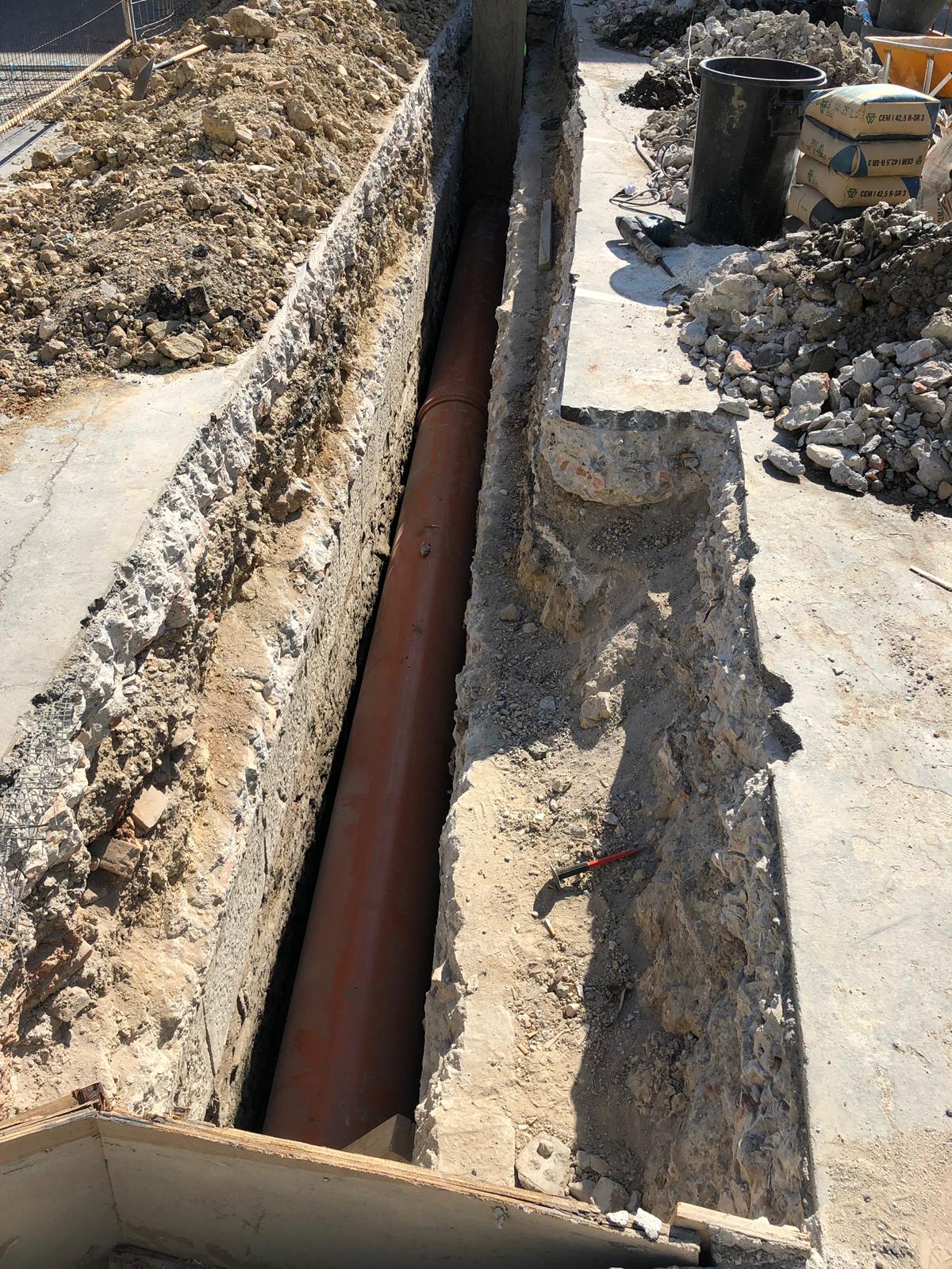 Trenching - Paragon Construction Services Gibraltar